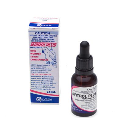 Avitrol Plus Bird Wormer 25ml | Newcraft